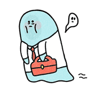 Mister Blue : Salaryman – LINE stickers | LINE STORE