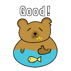 水瓶熊 – LINE貼圖 | LINE STORE
