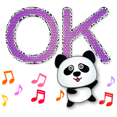 Cute Panda- Practical Daily - LINE スタンプ | LINE STORE