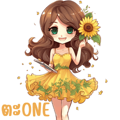 Sunflower Princess – LINE stickers | LINE STORE