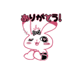 Gyaru Usagichan - Stiker LINE | LINE STORE
