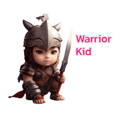 warrior kid – LINE貼圖 | LINE STORE