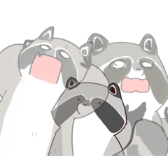 Koon #1 raccoon – LINE stickers | LINE STORE