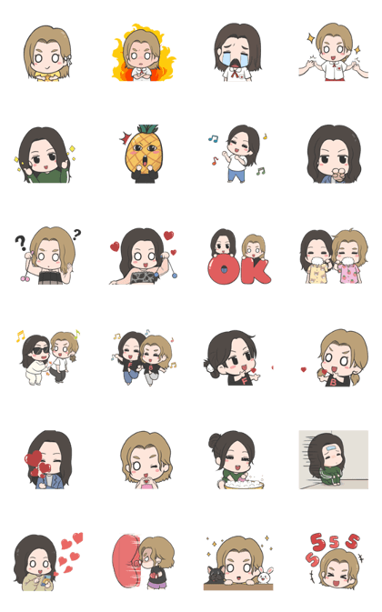 【スタンプ無料GET!】 FB sisters 2｜ Stampick! （スタンピック）