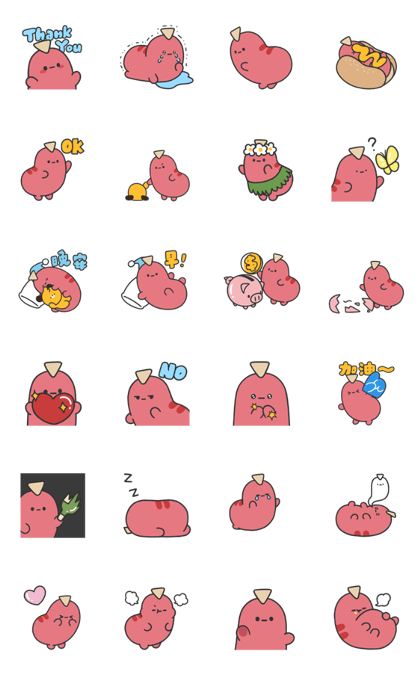 【スタンプ無料GET!】 dtto friends 6 Twist with Saugy｜ Stampick! （スタンピック）