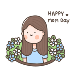 Happy Time @Mom Day – LINE stickers | LINE STORE