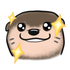 Otter emo pack 1% - LINE スタンプ | LINE STORE