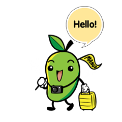 Green Mango Holiday sticker – LINE stickers | LINE STORE