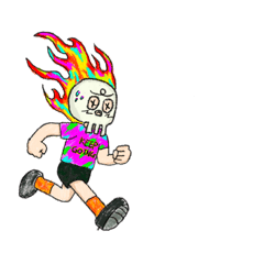 Lazy runner – LINE stickers | LINE STORE