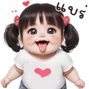 Chubby Cutie Girls – LINE stickers | LINE STORE