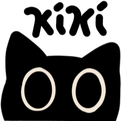KiKi the black cat – LINE 스티커 | LINE STORE