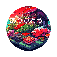 豪華すぎる寿司 - LINE スタンプ | LINE STORE