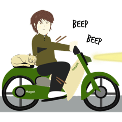 Unix girl boy – LINE stickers | LINE STORE