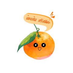 Nong Orange Service – LINE stickers | LINE STORE