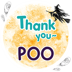 POO Thank you One word e – Stickers LINE | LINE STORE