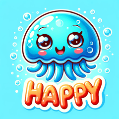 Charming Jellyfish Emotions – LINE stickers | LINE STORE