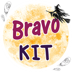 KIT Bravo One word e – LINE stickers | LINE STORE