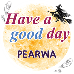 PEARWA Have a good day One word e - LINE スタンプ | LINE STORE