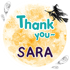 SARA Thank you คำเดียว e – สติกเกอร์ LINE | LINE STORE