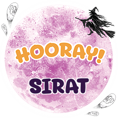SIRAT Hooray คำเดียว e – สติกเกอร์ LINE | LINE STORE
