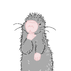 Prehensile-tailed porcupine – LINE stickers | LINE STORE