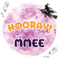 MMEE Hooray One word e - LINE スタンプ | LINE STORE
