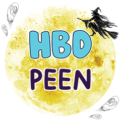 PEEN HBD One word e - LINE スタンプ | LINE STORE