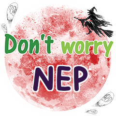 NEP Don't worry One word e - LINE スタンプ | LINE STORE