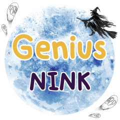 NINK Genius One word e - LINE スタンプ | LINE STORE