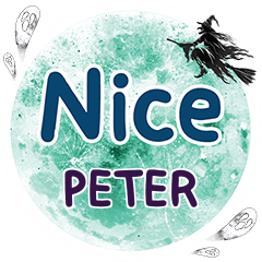 PETER Nice One word e - LINE スタンプ | LINE STORE
