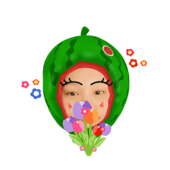Watermelon (cc) ver1 - LINE スタンプ | LINE STORE