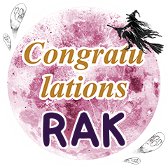 RAK Congratulations One word e - LINE スタンプ | LINE STORE