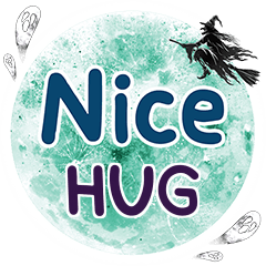 HUG Nice One word e – Stickers LINE | LINE STORE