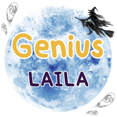 LAILA Genius One word e – LINE stickers | LINE STORE