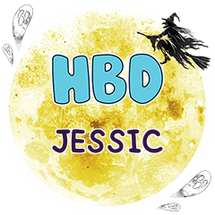 JESSIC HBD One word e - LINE スタンプ | LINE STORE