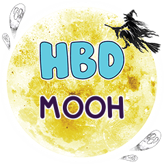 MOOH HBD One word e - LINE スタンプ | LINE STORE