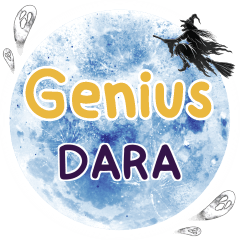DARA Genius One word e - LINE スタンプ | LINE STORE