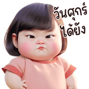 Chubby Girl 14 (TH) – LINE stickers | LINE STORE