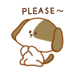 Mu Mu dog V1 – LINE stickers | LINE STORE