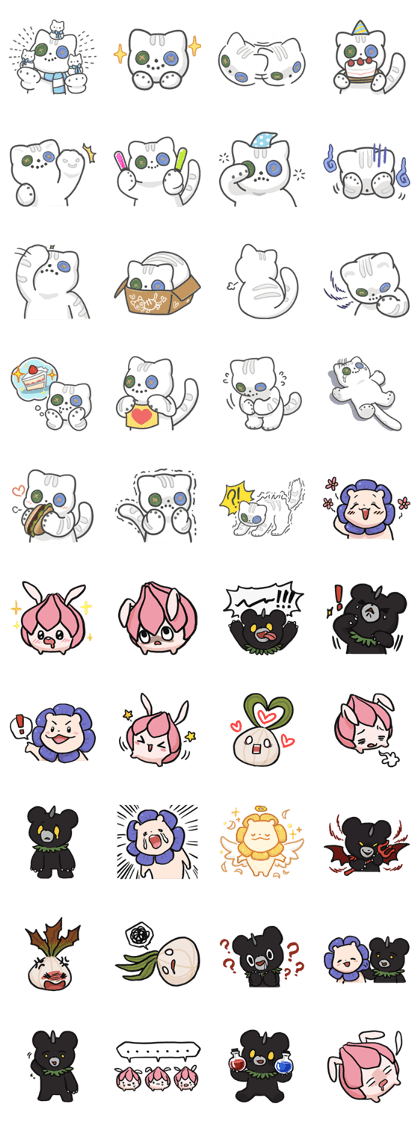 【スタンプ無料GET!】 Tree of Savior - ポポフレンズwithスニゴ｜ Stampick! （スタンピック）