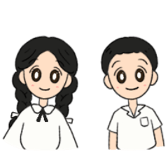 Lovely student . – LINE stickers | LINE STORE