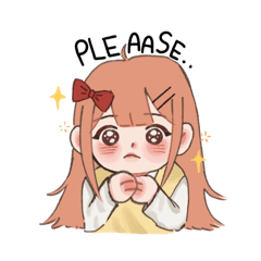 Ginger girl name Cherry – LINE stickers | LINE STORE