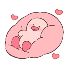 Baby flamingos laming and kaming - LINE スタンプ | LINE STORE