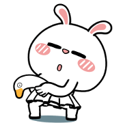 HyperRabbit : King Of Dance 4 – LINE stickers | LINE STORE