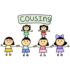 Cousins!!! – LINE stickers | LINE STORE