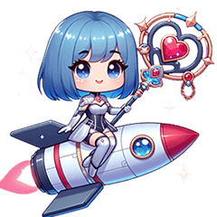 Magic Sticker of MARI – LINE stickers | LINE STORE