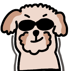 Mango the dog – LINE 스티커 | LINE STORE