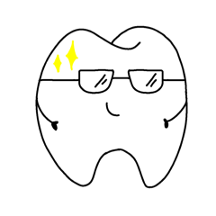 Little fat tooth – LINE stickers | LINE STORE