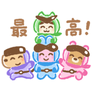 Irasutoya Partychan First Cosplay – LINE stickers | LINE STORE