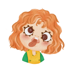 Kaopod, The Caique girl LINE stickers & emoji | LINE STORE